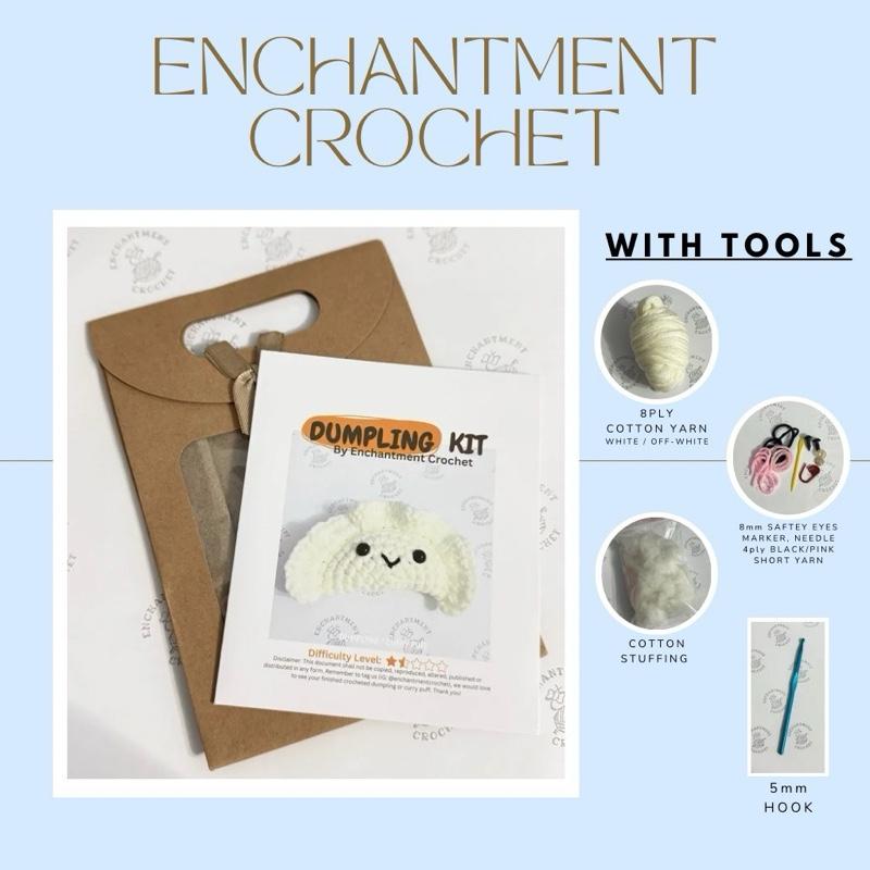 Enchantment Crochet DIY Dumpling/Curry Puff Kit with Tools - TikTok ...
