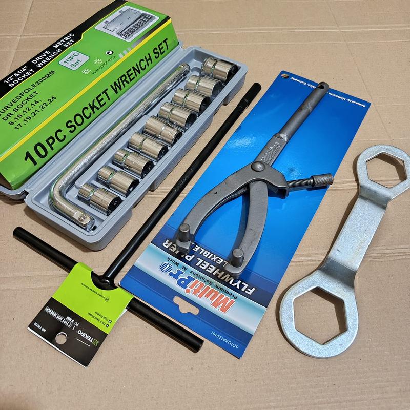 Set Alat Lengkap Treker CVT + Kunci T8 Tekiro + Kunci Sok 10 - Shop ...