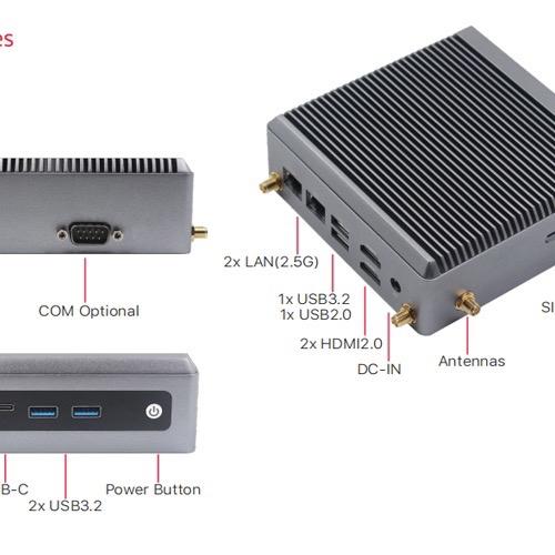 Jual Maxtang NX-N100 Processor Fanless Mini PC Laptop - Jakarta Pusat ...