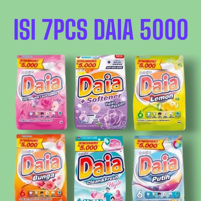 Promo 7 pcs DAIA Bubuk 5000an Jatim - Diskon Besar - Shop | Tokopedia