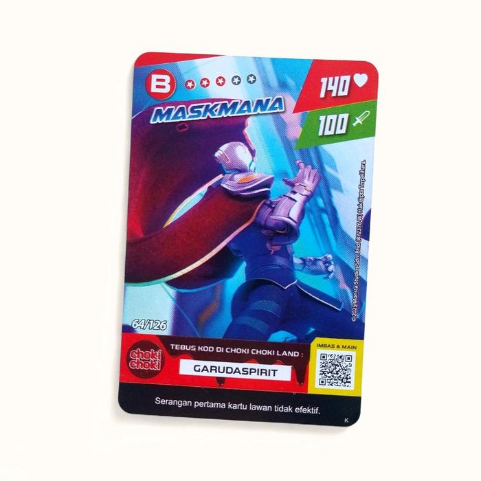 Promo KARTU MONSTA GALAXY CARD SEASON 2 PART 2 CHOKI CHOKI BOBOIBOY 1 ...