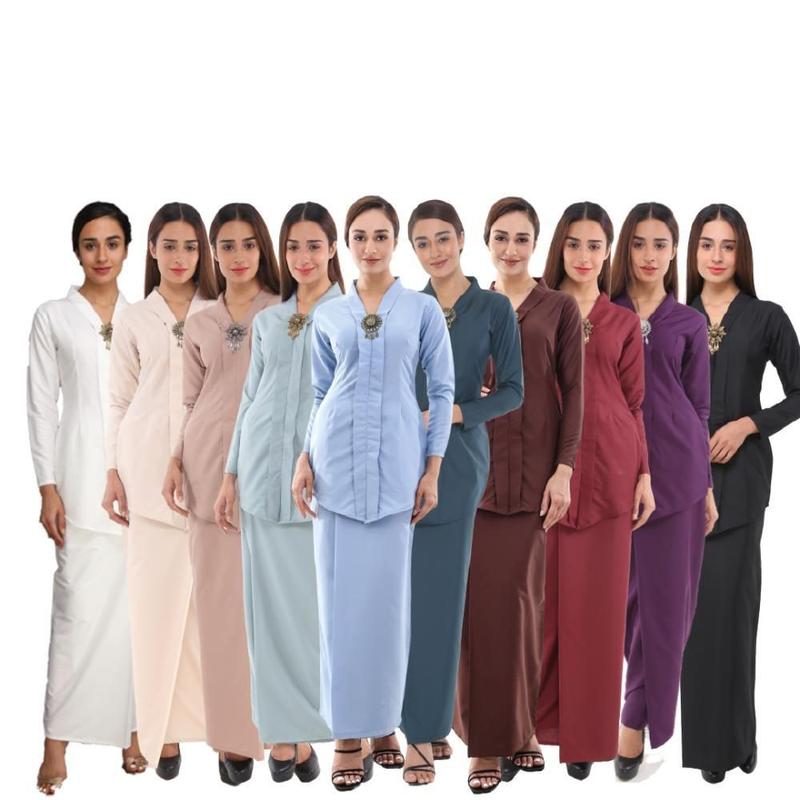 Kebaya Rokiah Premium Cotton - TikTok Shop Malaysia