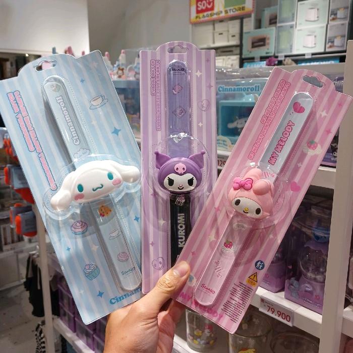 Jual Miniso Kuromi, Cinnamoroll, My Melody Kids' Watch ELT-SLO16 ...