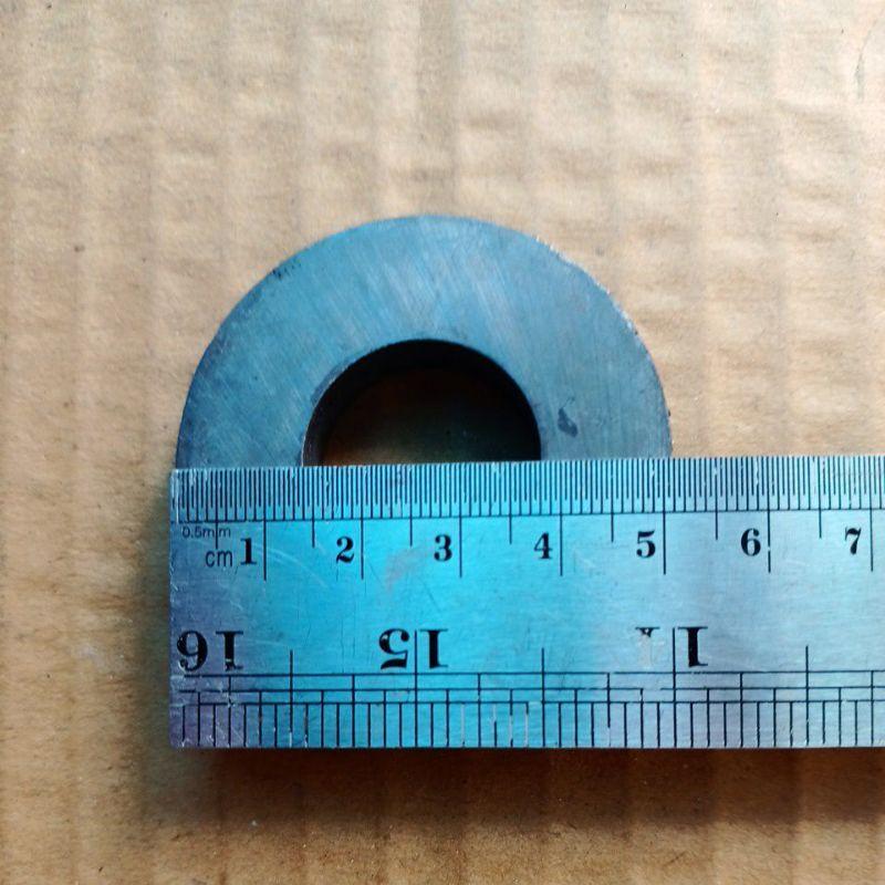 Magnet ferrite besi berani diameter 5 cm, 50mm - Shop | Tokopedia