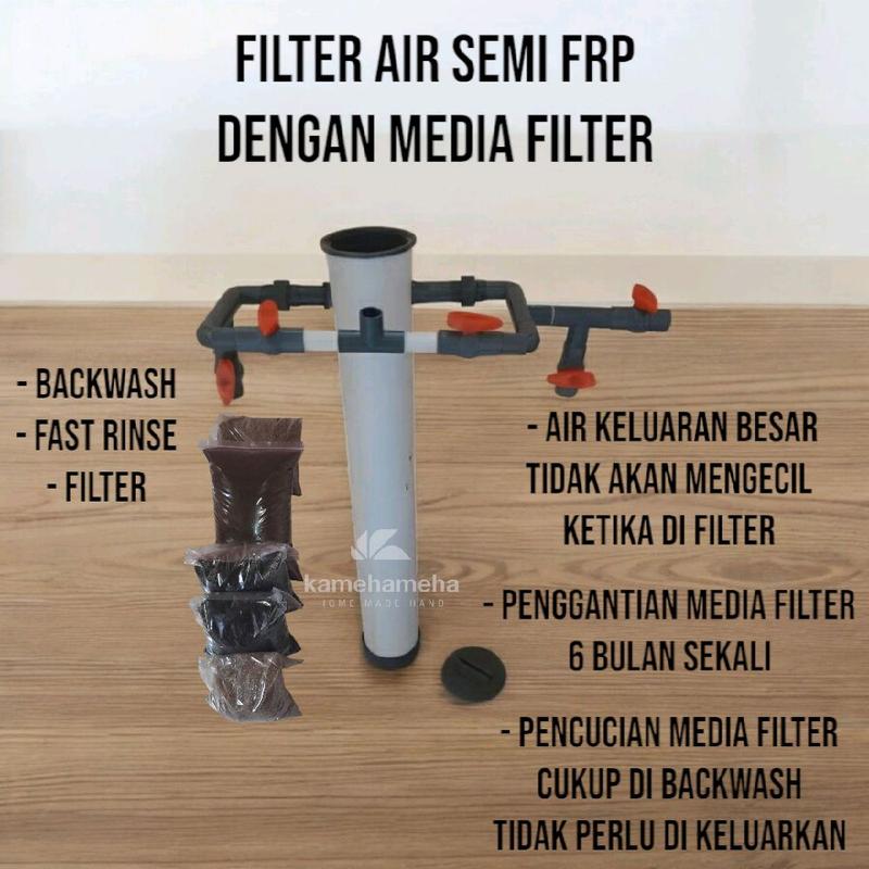 Filter Air Paralon Pvc Semi Frp Dengan Media Filter - Shop | Tokopedia