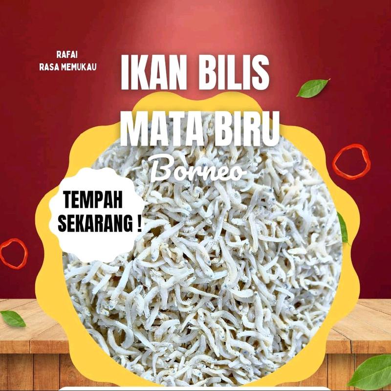 RAFAI Ikan Bilis Mata Biru Borneo. Bersih, kering, lembut da - TikTok ...