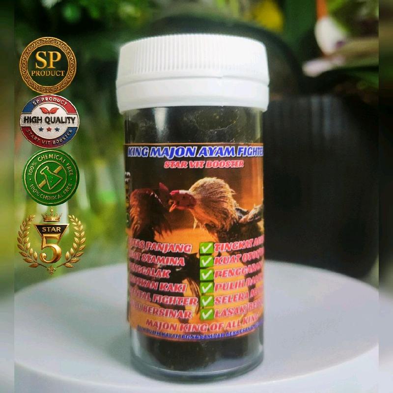 BOOSTER KING MAKJUN AYAM FIGHTER VITA KHAS AYAM FIGHTER - TikTok Shop ...