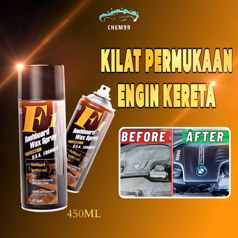 Chem99 F1 Car Engine Kilat Spray 450ML Kilat Permukaan Engin - TikTok ...