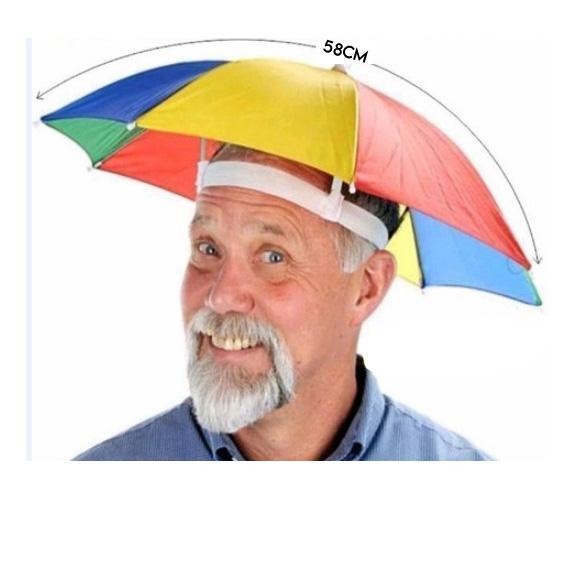 Jual Topi Model Payung Kepala Headband Umbrella Hat Mancing Golf ...