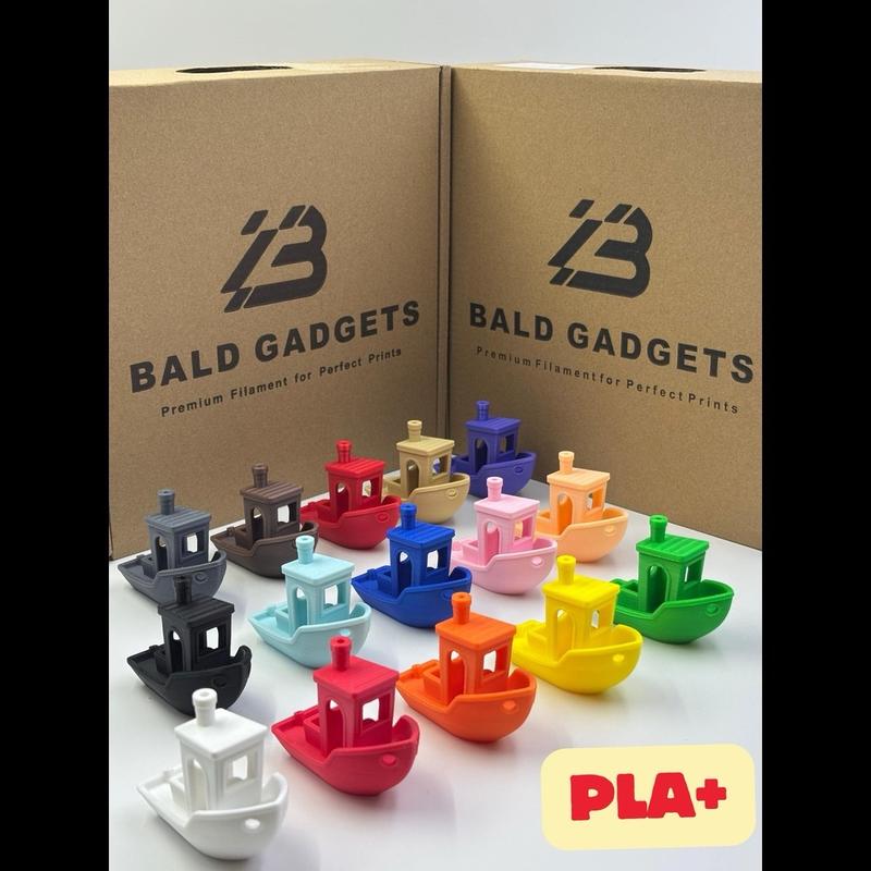 Bald Gadgets PLA+ / PLA Silk Two Tones Color 1.75mm 1KG Filament ...
