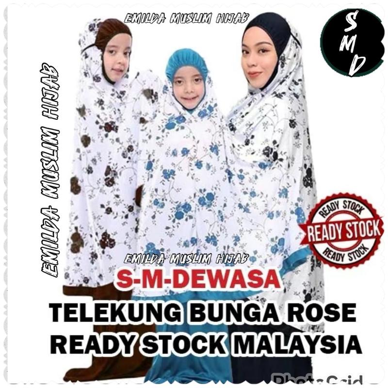 Telekung Bunga Rose Budak Siap Sedia - Jangan Lepaskan Peluang - TikTok ...