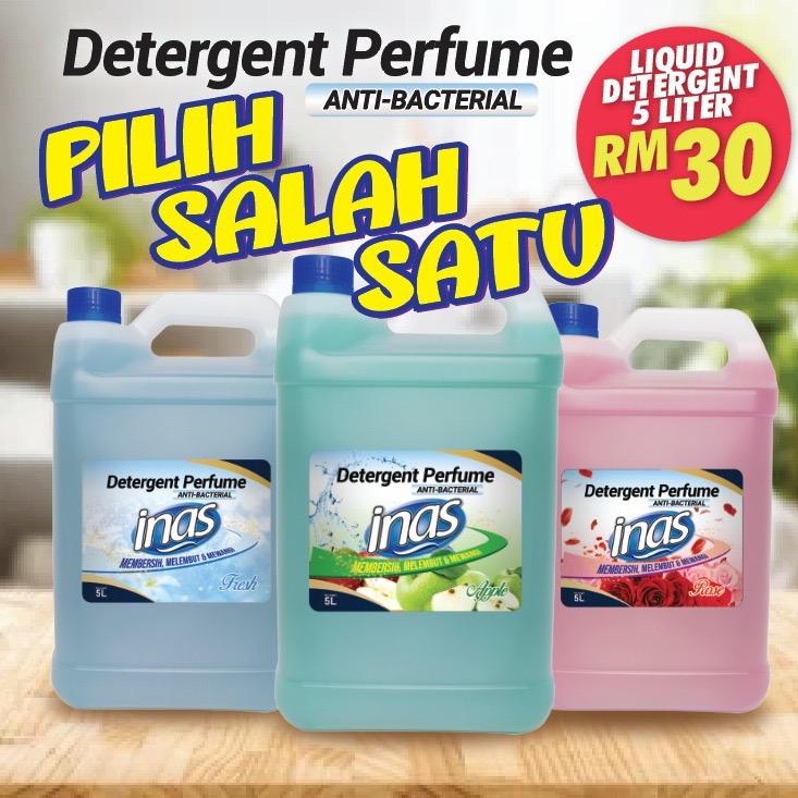 5 LITER SABUN LIQUID - Super wangi lekat di baju - TikTok Shop Malaysia