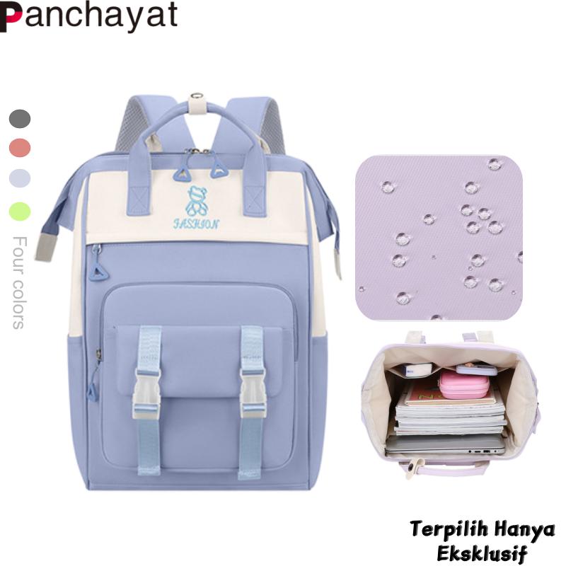 Panchayat Tas Fashion Korea Unik Stylish Backpack Bahan Anti Air Ransel ...