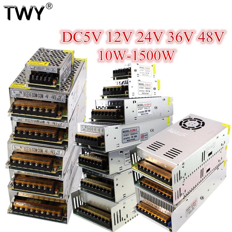Bekalan Kuasa Menukar, Berkualiti Tinggi, DC 5V / 12V / 24V / 48V ...