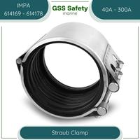 Jual NEW VARIANT/SIZE 40A ARRIVAL !!! Pipe Clamp Straub Clamps Rubber ...