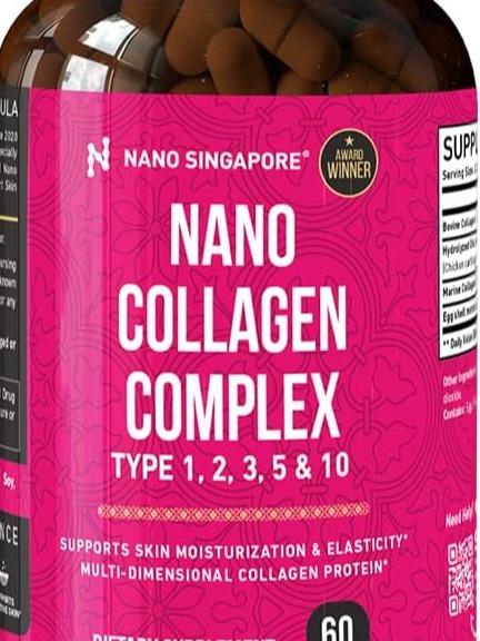 Collagen Complex With All 5 Types Premium Collagen 60 Count - TikTok ...