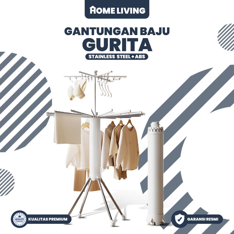 GANTUNGAN BAJU GURITA MULTIFUNGSI JEMURAN PORTABLE LIPAT MURAH - Shop ...