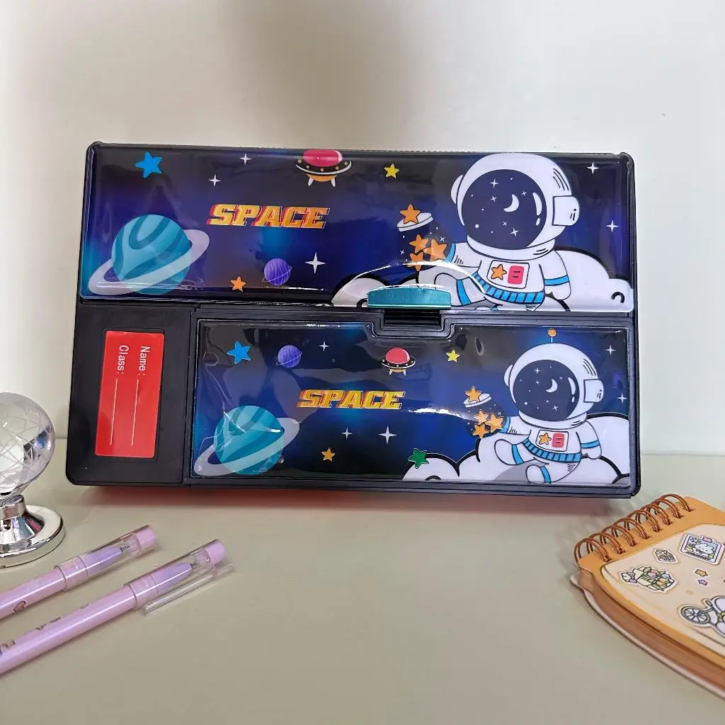 (Magnet Jumbo) Tempat Tepak Kotak Pensil Alat Tulis Magnet Pencil Case ...