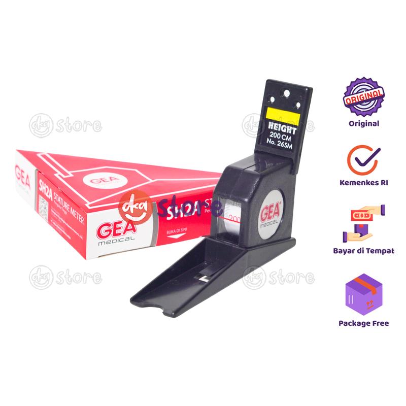 Stature Meter Tarik Gea SH2A / Alat Pengukur Tinggi Badan Manual - Shop ...