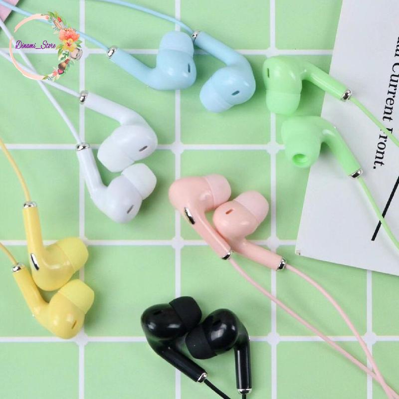 ready] BM024 HEADSET HANDSFREE Hf earphone U28 MACARON MATE COLOR ...