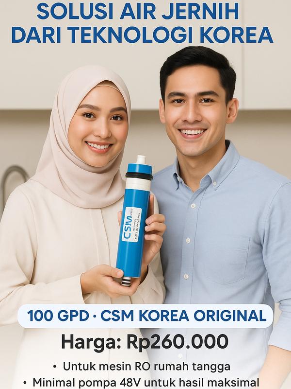 Membran RO - CSM 100 gpd - Filter Air - Shop | Tokopedia