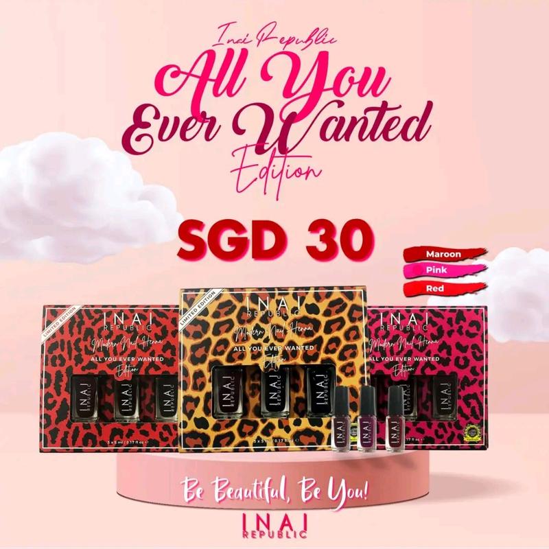 Leopard Edition Halal Peel Off Nail Henna - TikTok Shop Singapore