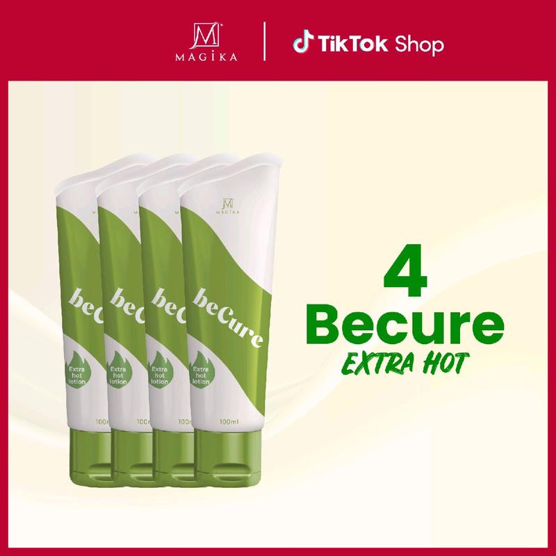 MAGIKA BECURE EXTRA HOT LOTION-4 TIUB - TikTok Shop Malaysia