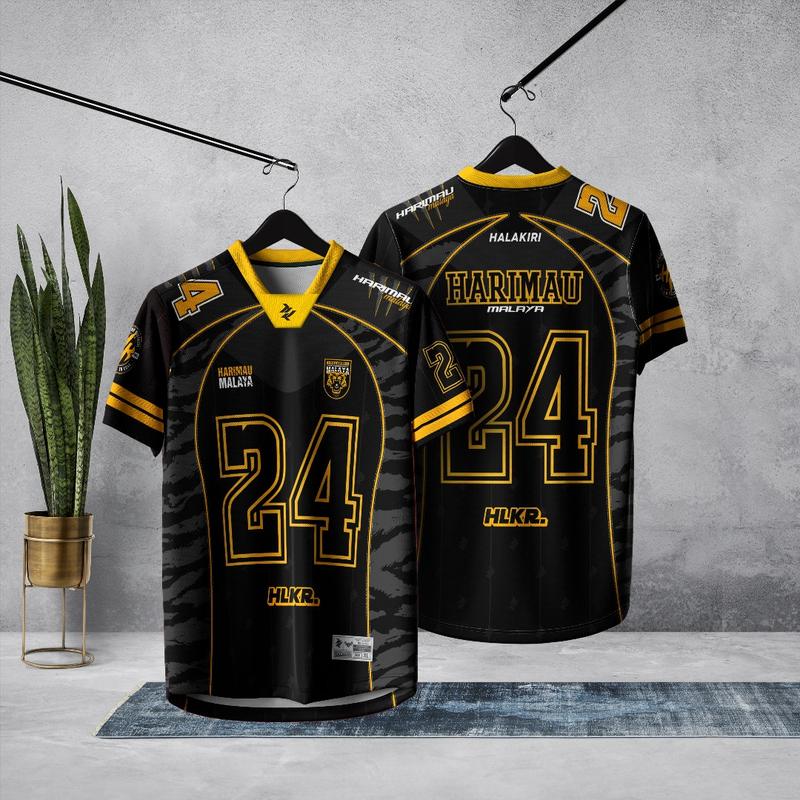 HALAKIRI HARIMAU MELAYA JERSEY (NFL INSERT BERSULAM) (LYCRA 280GSM ...