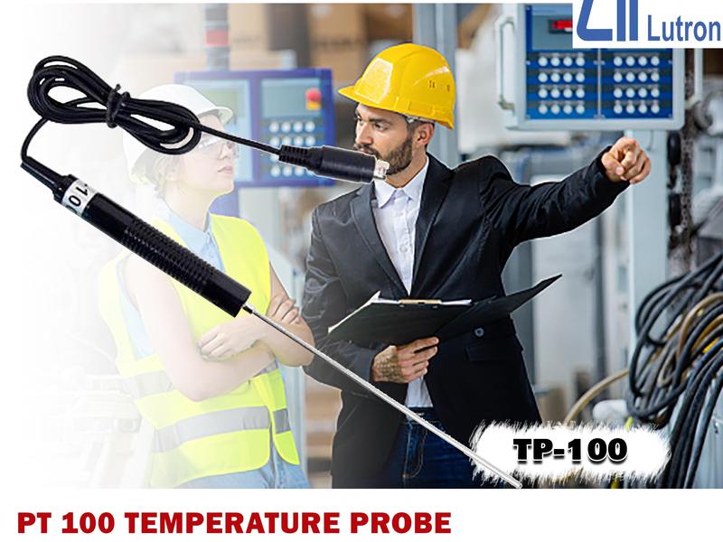 PT 100 ohm Temperature Probe Lutron TP-100 Temperature Probe - Shop ...