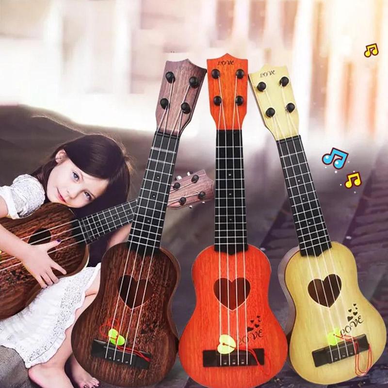 Alat Gitar Mini Ukulele, 4 Tali, Mainan Pendidikan Awal, Untuk - TikTok ...