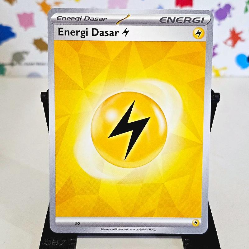 Energi Dasar LIG - Lighting / Petir SvK - Pokemon TCG Ori Indonesia ...