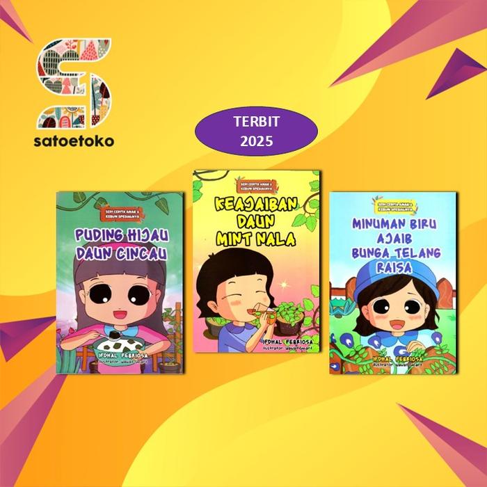 Jual Seri Cerita Anak dan Kebun Spesialnya: Keajaiban Daun Mint Nala ...