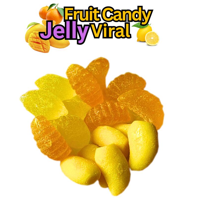 Halal Jelly Fruity Viral Mango Lemon Orange - Snacks - Food - TikTok ...