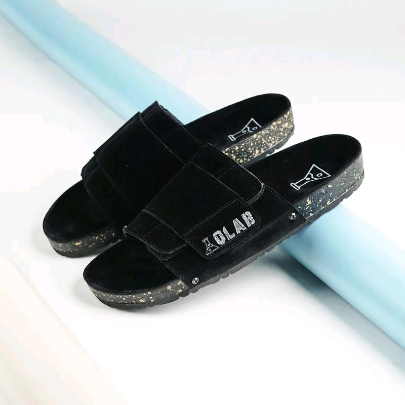 iqlab_footwear - MR.BLACK - sandal slip on - sandal slop - sandal ...