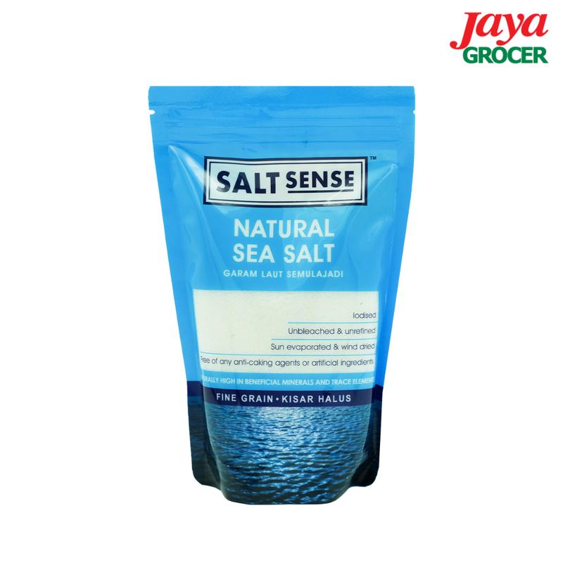 SALT SENSE NATURAL SEA SALT / NATURAL HIMALAYAN PINK ROCK SALT - TikTok ...