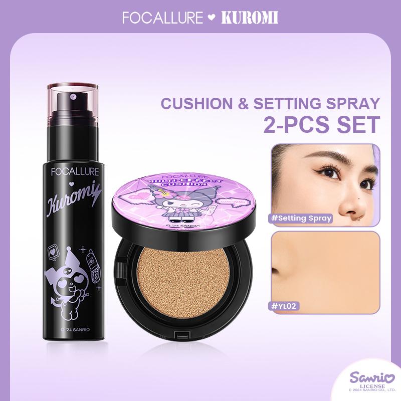 [Official] FOCALLURE X Sanrio 2PCS Set UV Cushion & Setting Spray ...