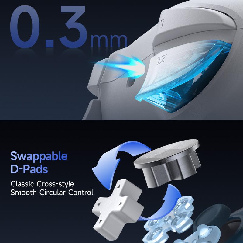 EasySMX S10 Switch 2nd Generation Controller Pro Bluetooth Joycon Game ...