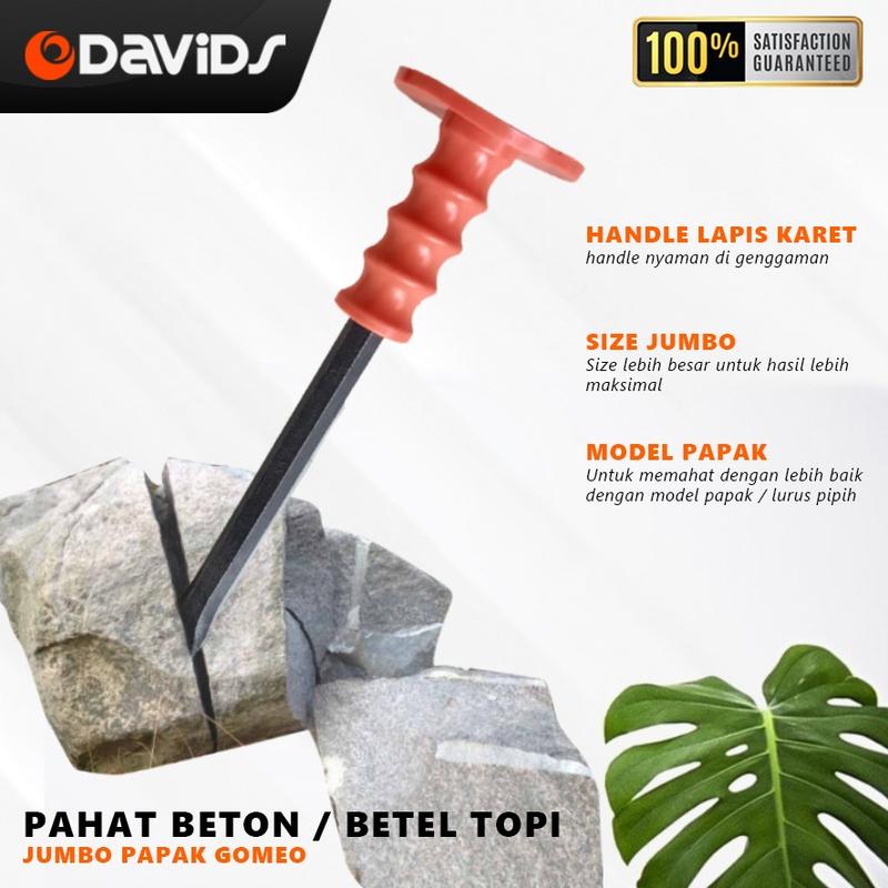 Pahat Beton Betel Baja Topi Panjang Jumbo Papak 12 Inch - Alat - Shop ...