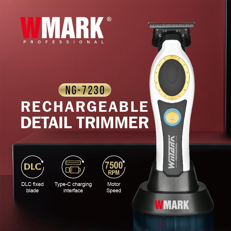 WMARK Wireless Electric Hair Trimmer Hair Clipper and Beard Detail ...