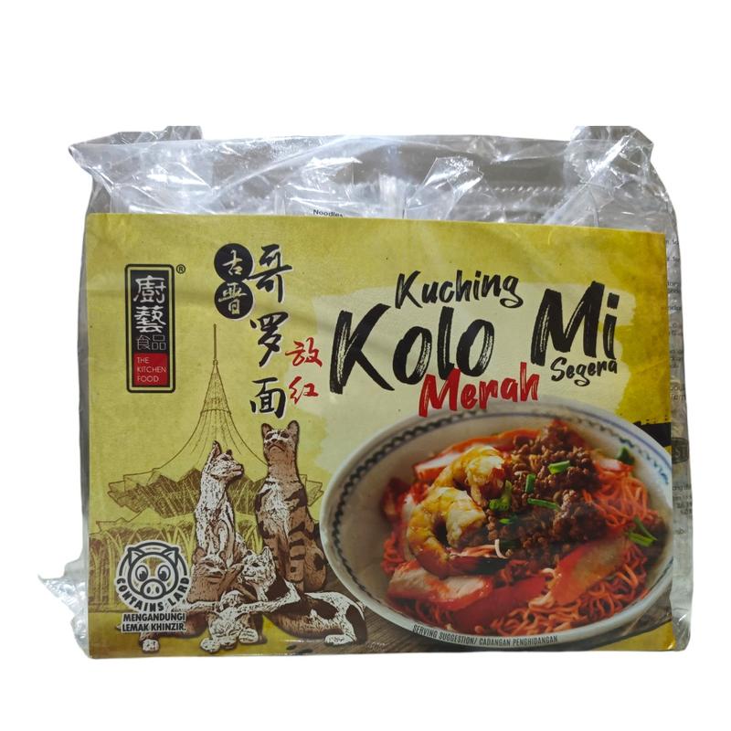Kuching KOLO MEE MERAH dan ORIGINAL 95g×4 Food (Non Halal) - TikTok ...
