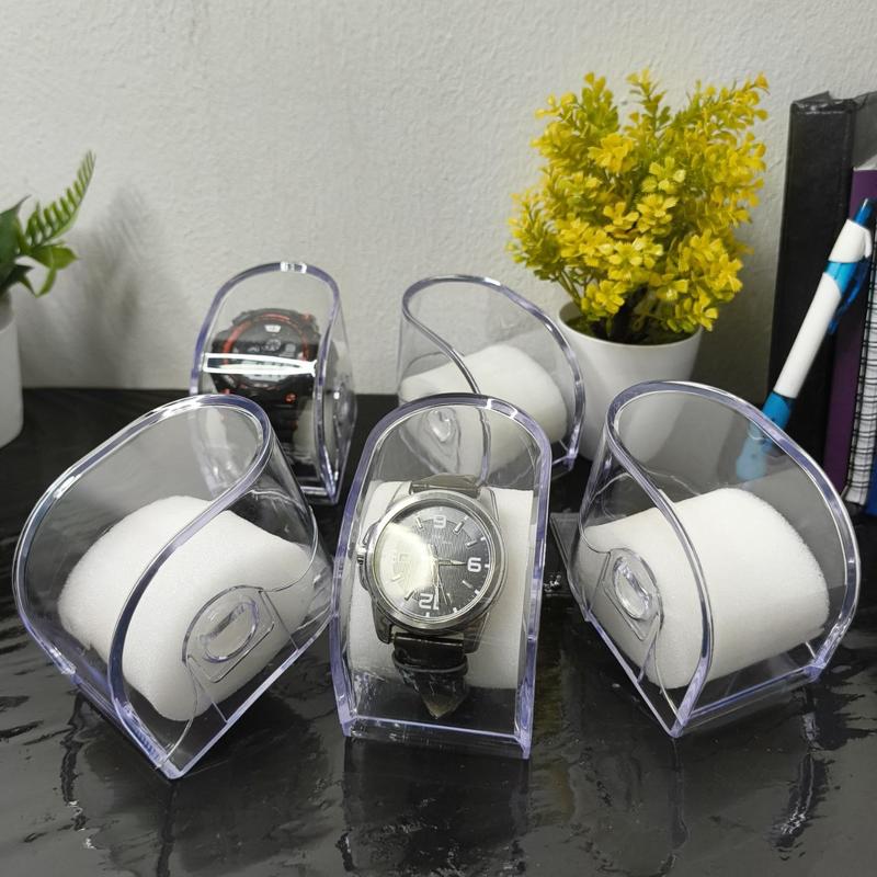 Acrylic Watch Display Stand Boxes Single Watch Gift Box Storage ...