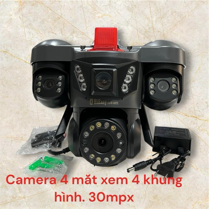 Camera 4 mắt xem 4 khung hình độ phân giải 30.mpx mẫu mới 2025 ...