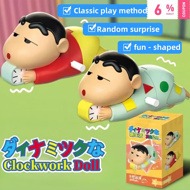 Crayon Shin-chan Wind-up Doll Toys Fun Crawling Toys Educational ...