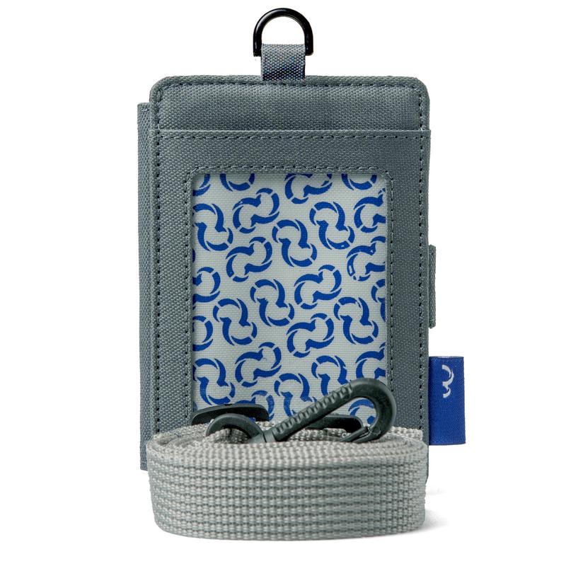 Wallts Pebble Charcoal - Lanyard Name Tag ID Card Kantor Unisex - Shop ...