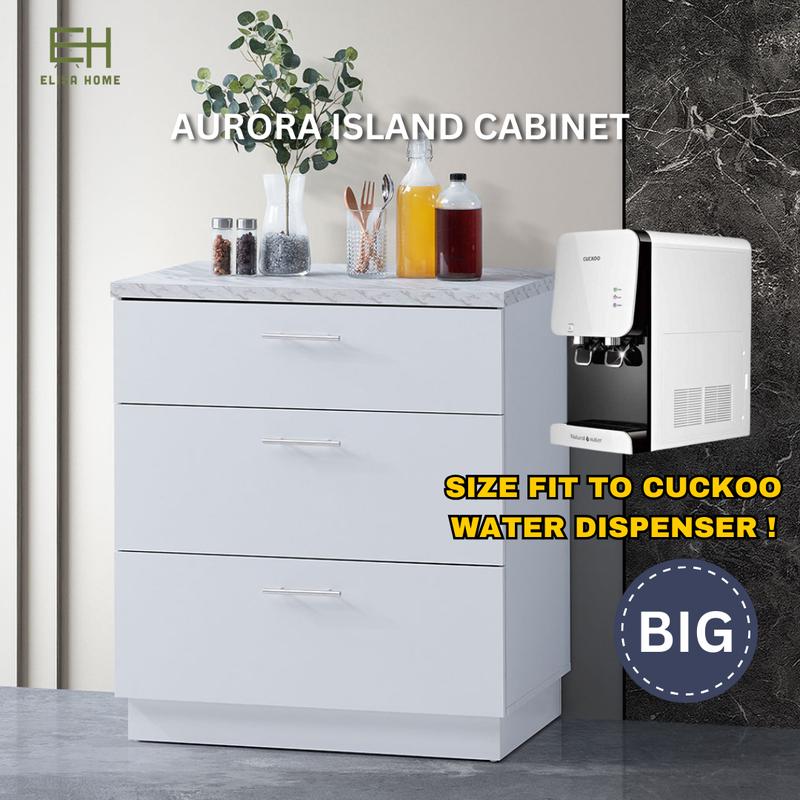 ELISA HOME Aurora Series Island Kitchen Cabinet Kabinet Dapu - TikTok ...