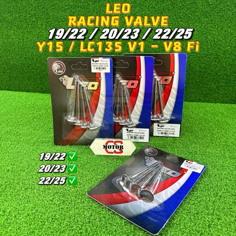 LEO RACING VALVE LC135 VALVE 19/22MM 20/23MM 22/25MM Y15 22/24MM ...