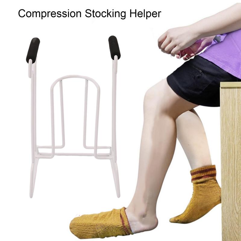 [Fa] Seniors Sock Aid Device Compression Stocking Helper Easy-to-use ...
