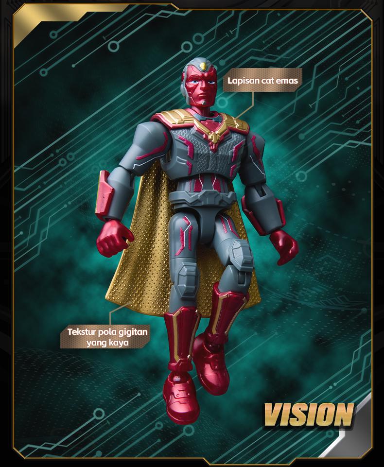 【COD】Blokees model kits Marvel Infinity SAGA Marvel Galaxy Version 04 ...