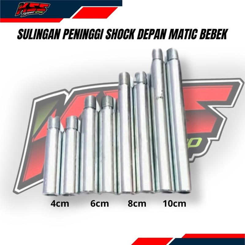 Peninggi Shock Depan Honda Yamaha Bebek dan Matic Sulingan Full - Shop ...