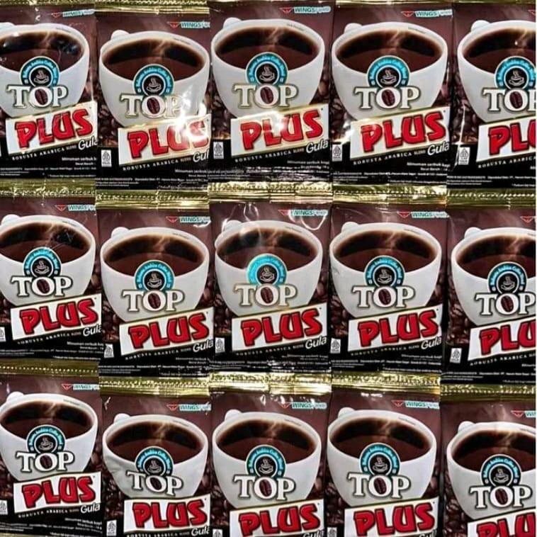 Isi 3 Renceng [30 Sachet] Top Kopi Plus Gula Kemasan Renteng - Shop ...